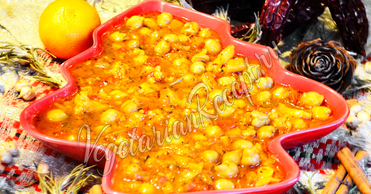 Нут по-мароккански - рецепт с пошаговыми фото